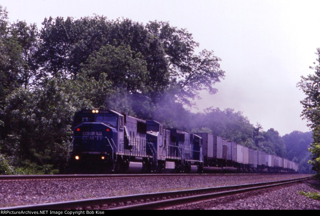 CR 5652 West, accelerating from BANKS Interlocking